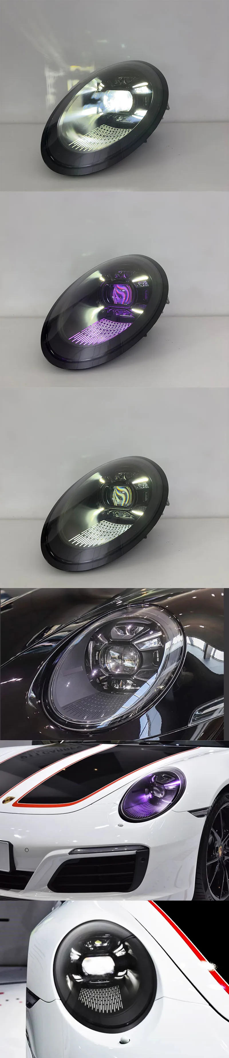 SJC LED Matrix Headlights for Porsche 911 (991) 2012-2019 | Upgrade to ...