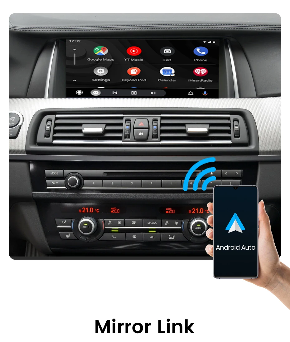 Junsun Wireless Carplay Android Auto Module Box for BMW