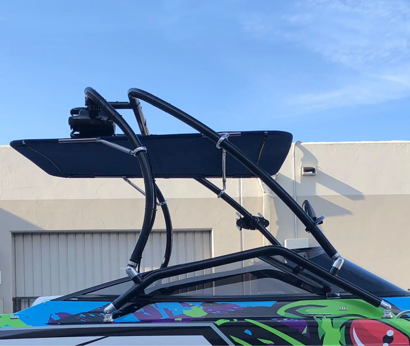 Origin Aluminium Catapult Boat Wakeboard Tower Glossy Black Easy ...