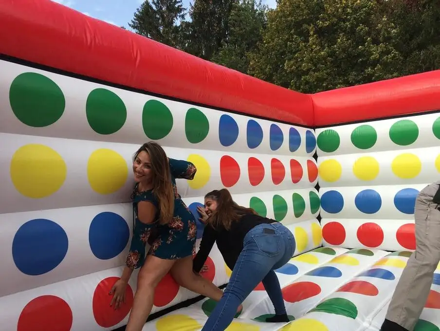 Usa Human Triple Inflatable Twister 3d Mattress Mat Bouncer Rentals ...