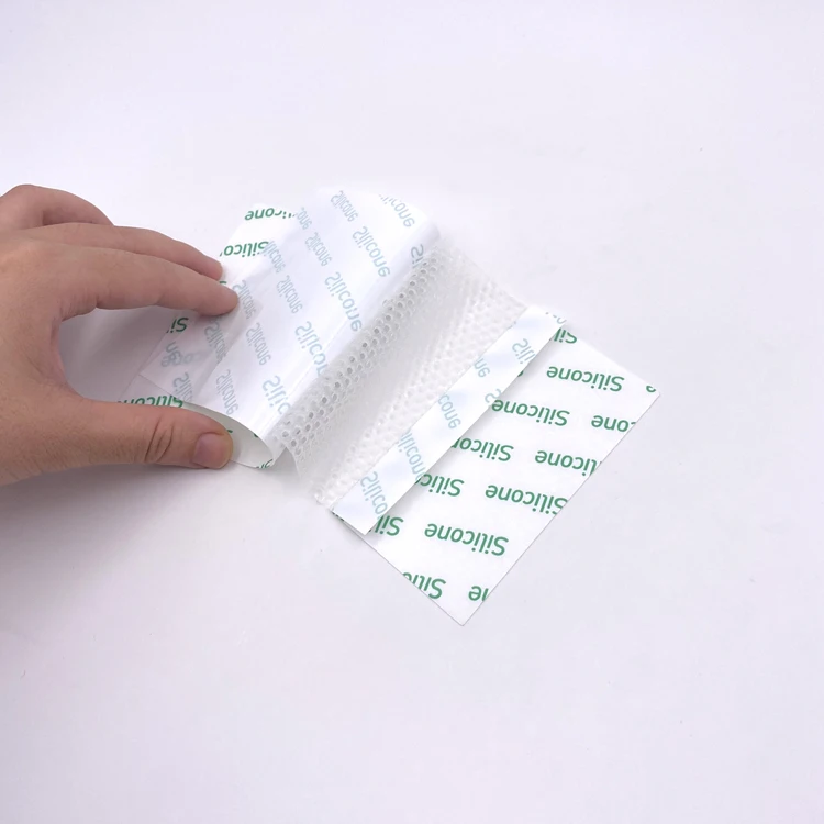 HENSO Medical Grade Silicone Net Wound Dressing Contact Layer For Ulcer ...