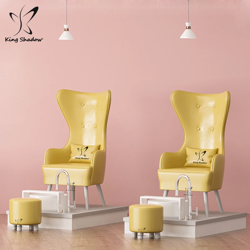 Pedicure Chair Set Nail Pedicure Throne Chair Royal Chairs Luxury ...