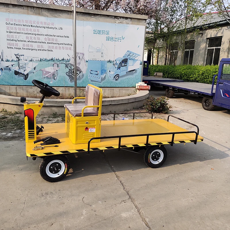 Best-Selling Electric Four-Wheeler Flat Transport Vehicle-Eco-Friendly ...