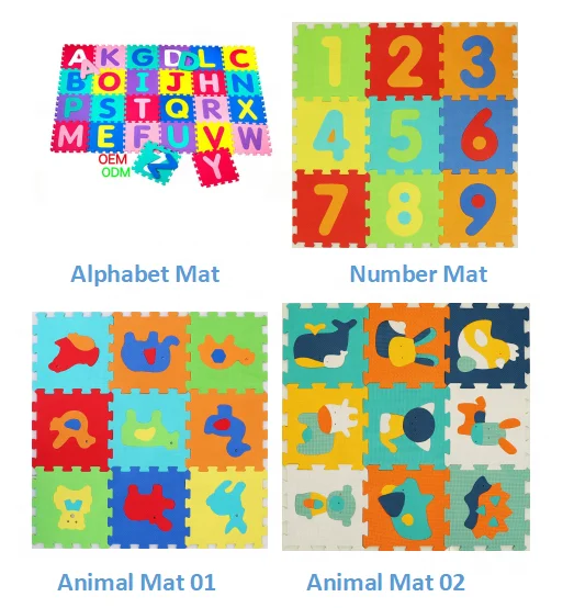 Honloy New Animal Alphabet Kids Natural Cloud Plastic Puppy Circle ...