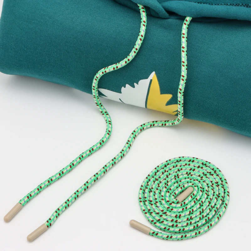 Custom Printed Drawcord Hoodie String Flat Drawstring 12mm Width Cotton ...