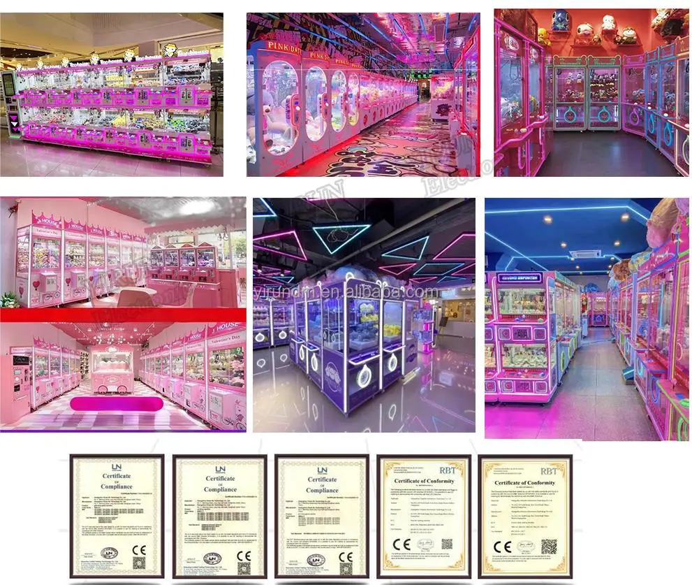 Commercial Mini Crane Machine Arcade for Amusement Center - Claw Crane OEM