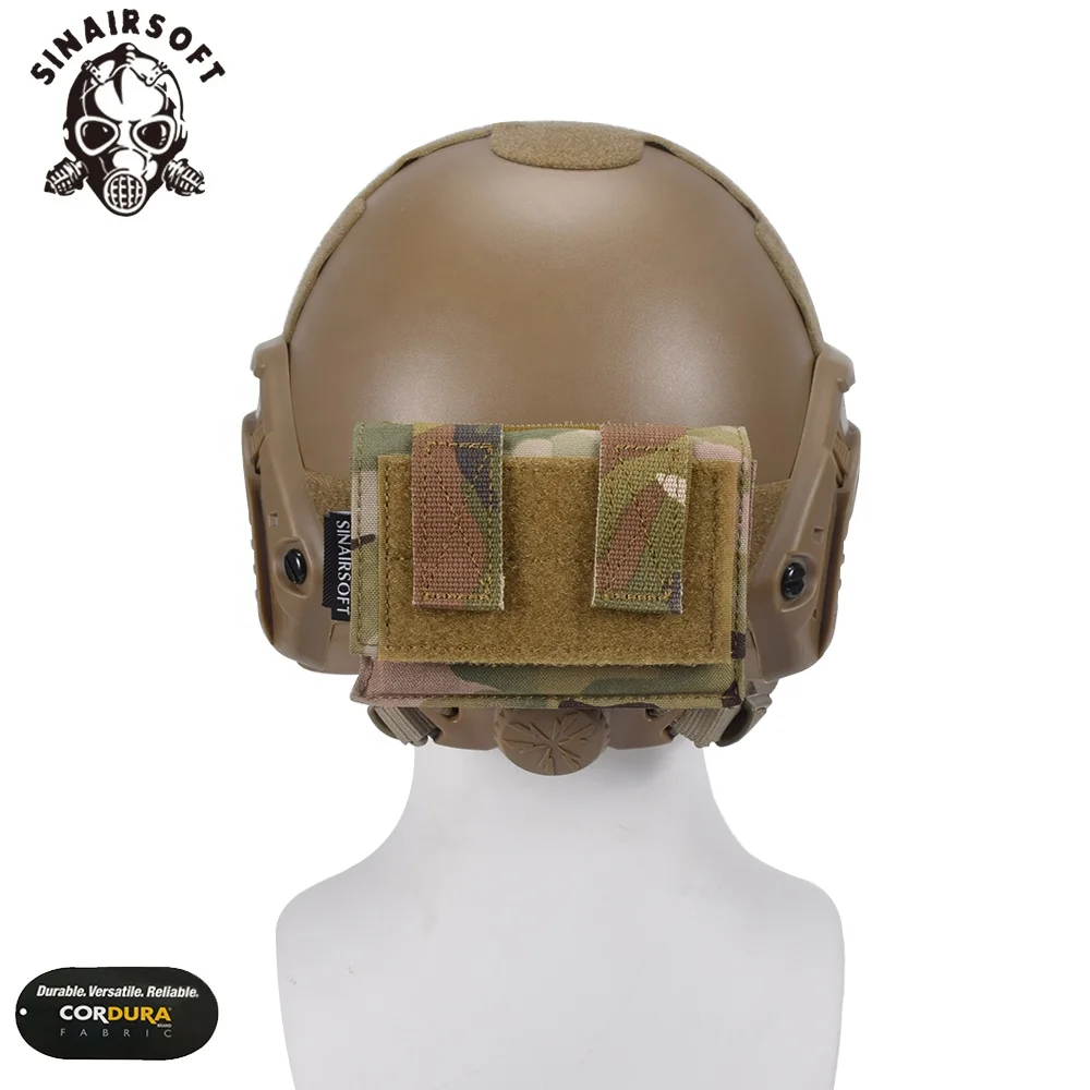 Sinairsoft 500D Nylon Tactical Bump Helmet Counterweight Pouch with Air ...