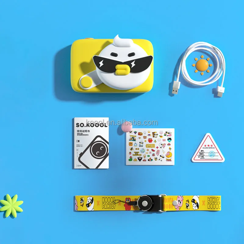 AI Education Object Recognition Learning Selfie Cartoon Toy Camera for ...