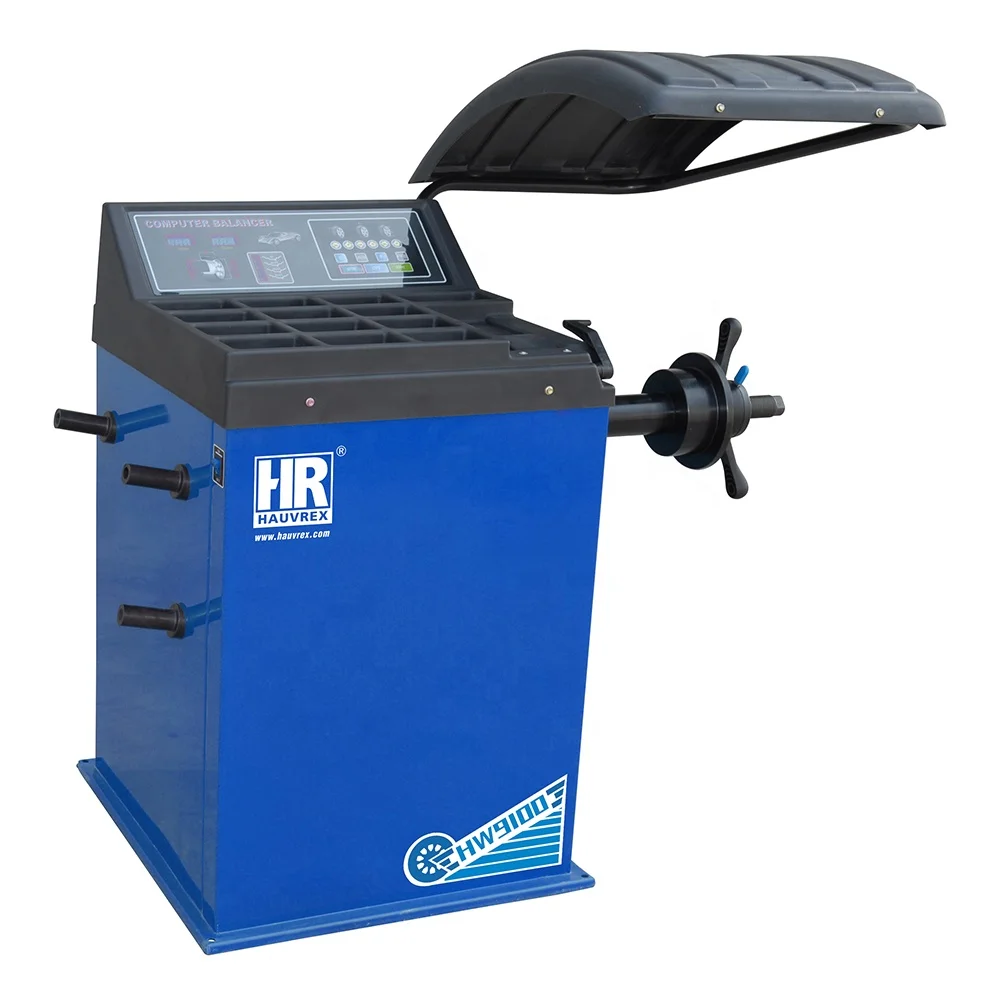 HW9100 auto wheel balancing machine manual wheel balancer| Alibaba.com