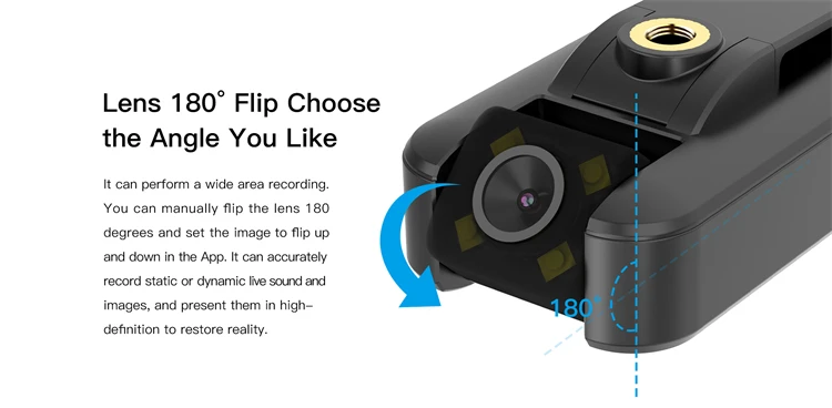 Wide Angle IR Night Vision FHD 3MP 4G Body Worn Camera 1500mah Audio ...