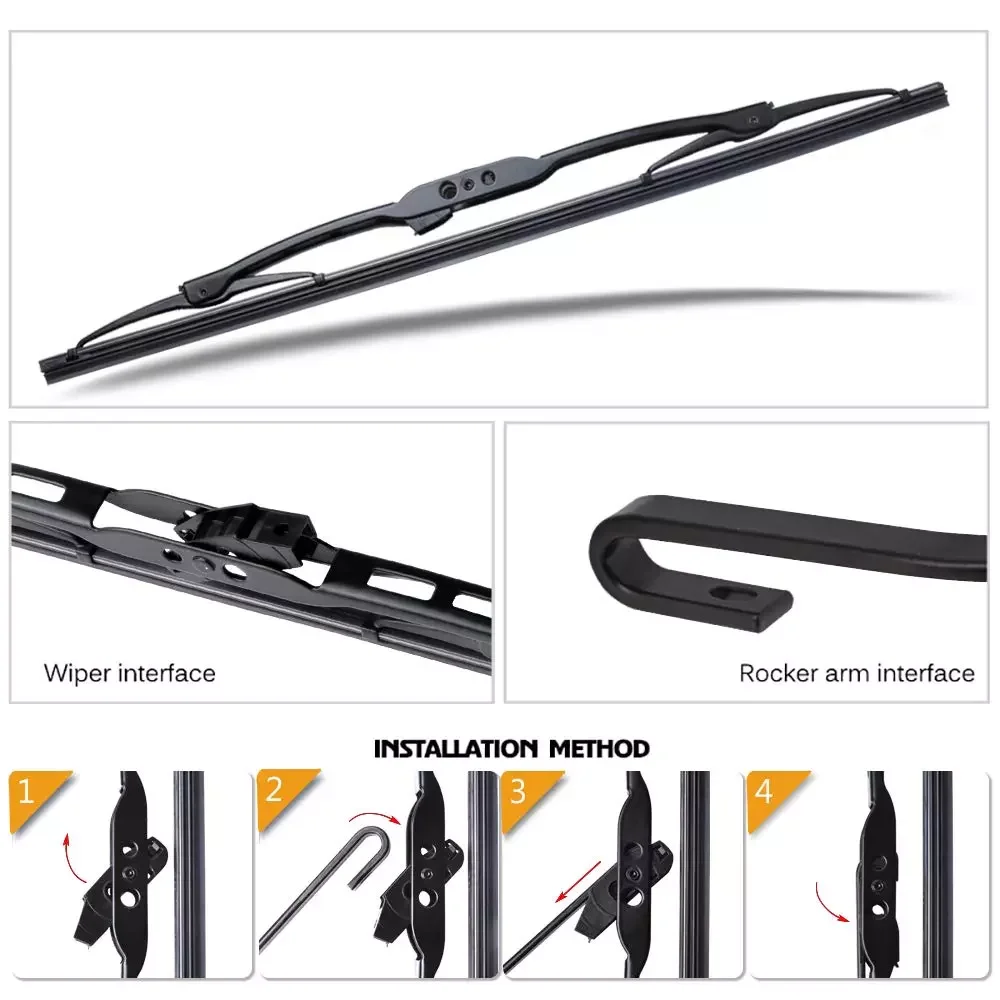 2023 Oem Logo Best Sell High Quality Windshield Wipers 12" 14"16"17"18 ...