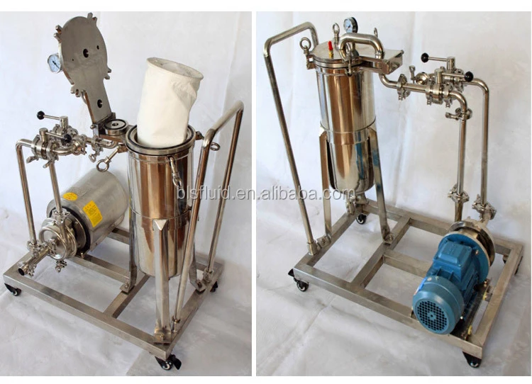 Bag Filter Sugar Syrup Filtering Machine - Industrial Water Filtration