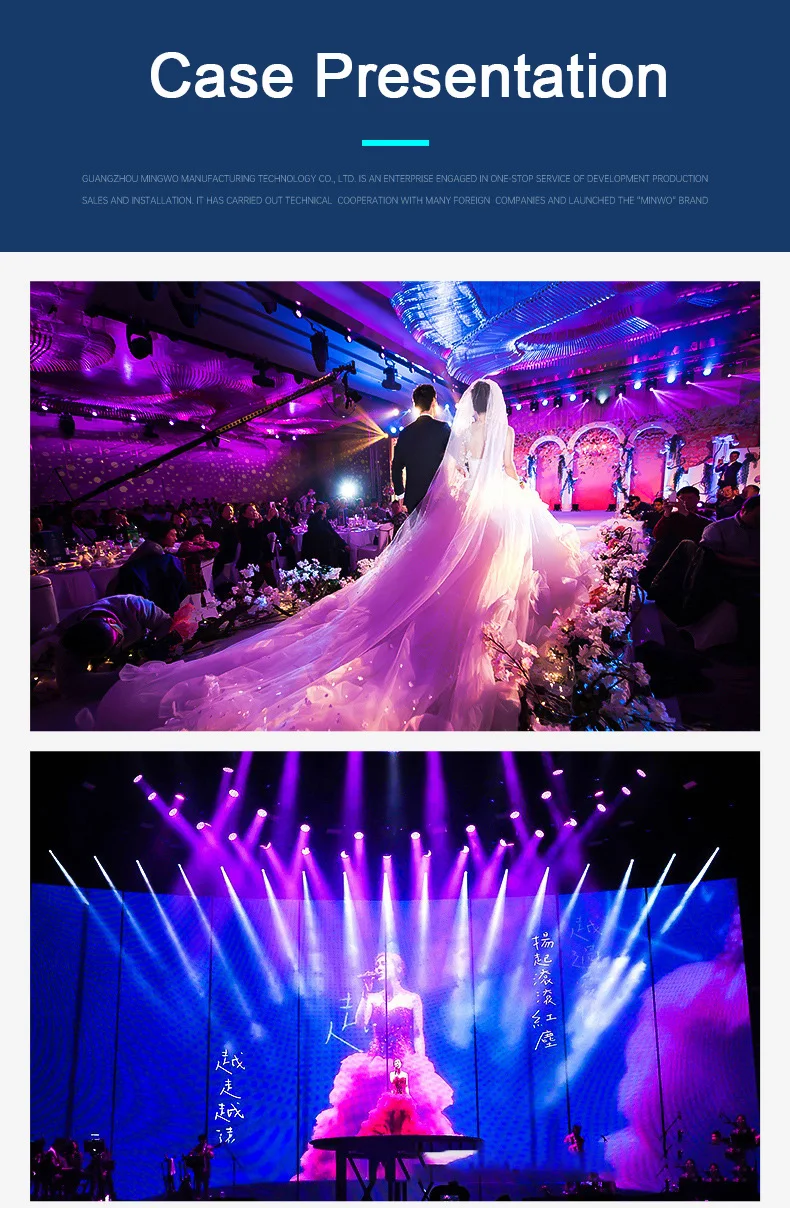 Professional Stage Lighting Kit With 54 Pcs 3w Led Lights Can Stage ...