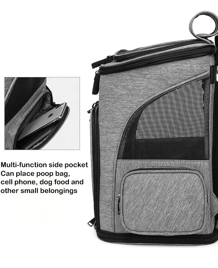 Luxury Cat Shoulder Bag Backpack - Approved Travel Pet Carrier