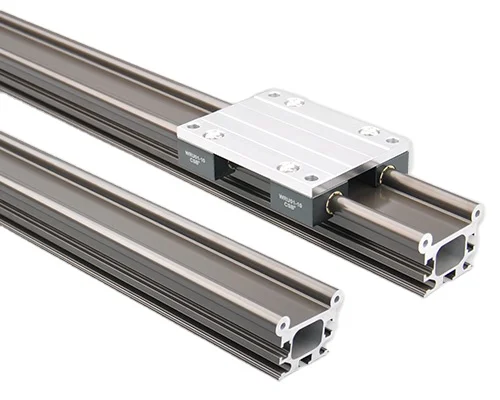 High dual guide rails aluminum Hard anodized surface WR02H-1040-1000 ...