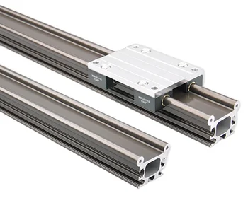 High Dual Guide Rails Aluminum Hard Anodized Surface Wr02h-1040-1000 ...