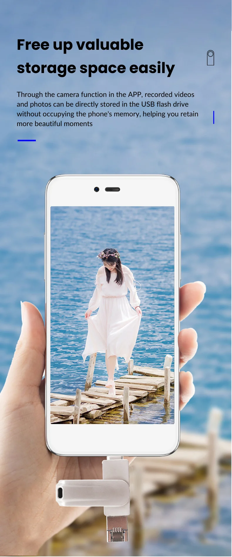 4 in 1 USB Flash Drive - Large Capacity & Multiple Interfaces