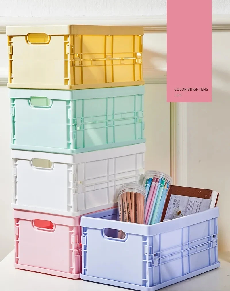 Outdoor Camping Box Collapsible Transparent Multifunctional Plastic ...