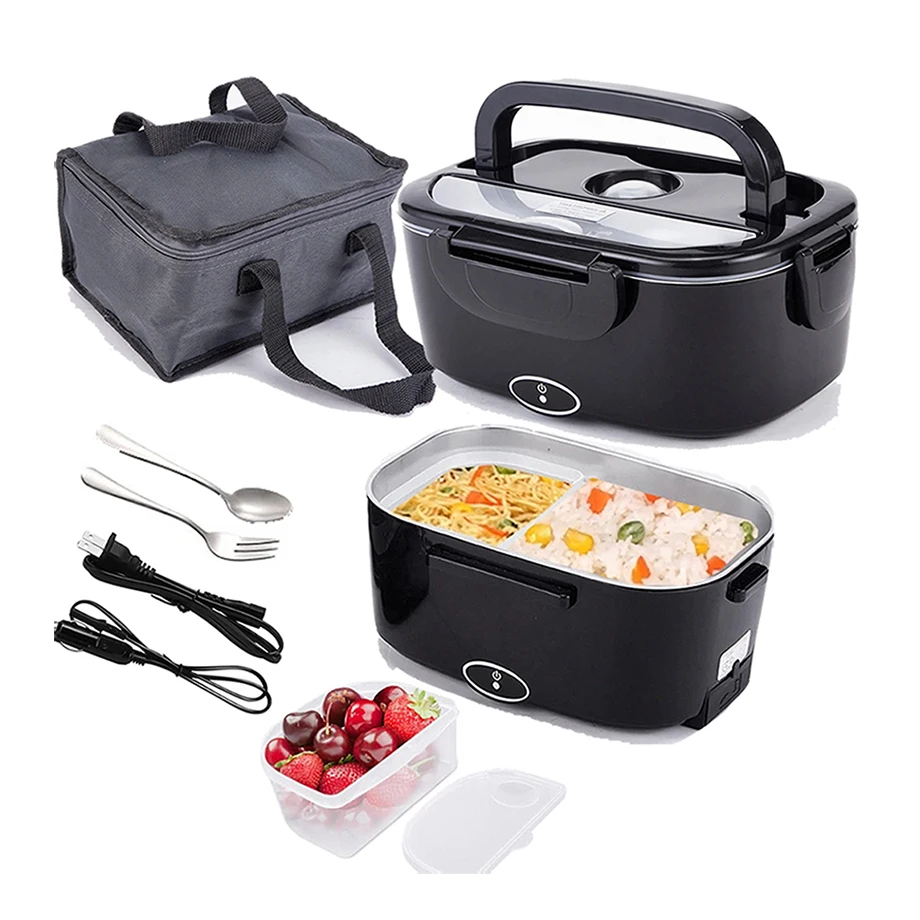 110v/220v/12v/24v Portable Keep Food Warmer Electric Heating Lunch Box ...