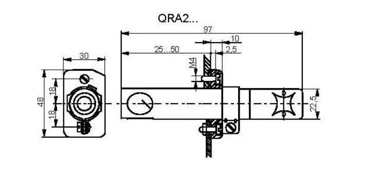 QRA.4 Flame Detector