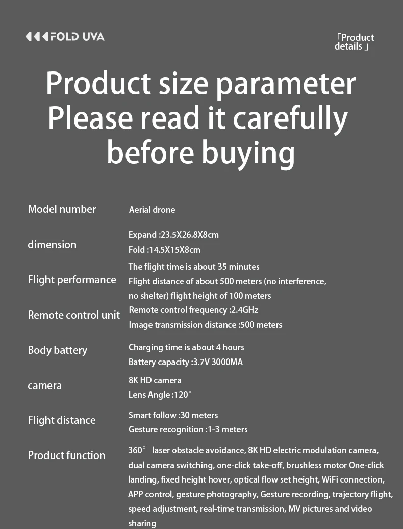 JS22 Fpv Brushless 4k Beginner Expert Dual Camera Plastic Remote ...