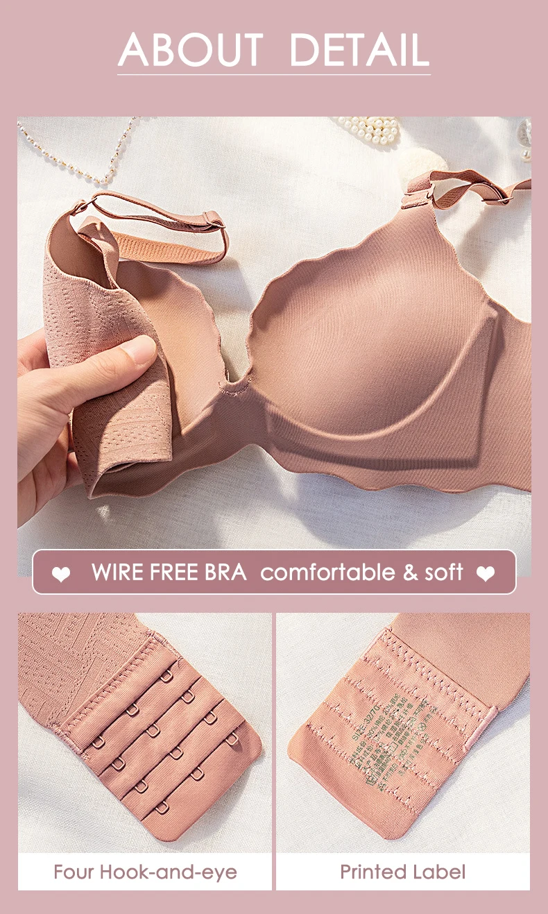 Cheap Bra for Young Women - Wire Free Push up Bra Teenagers