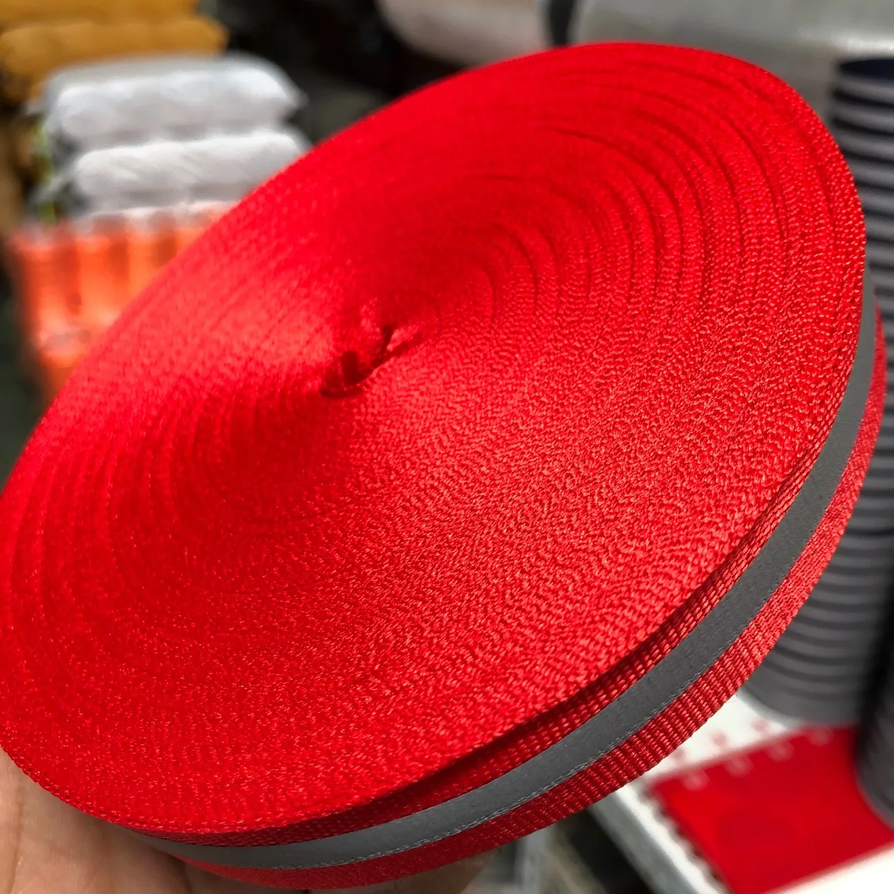 5 CM Reflective Warning Safety Trim Strip Sew on Polyester Fluorescent ...