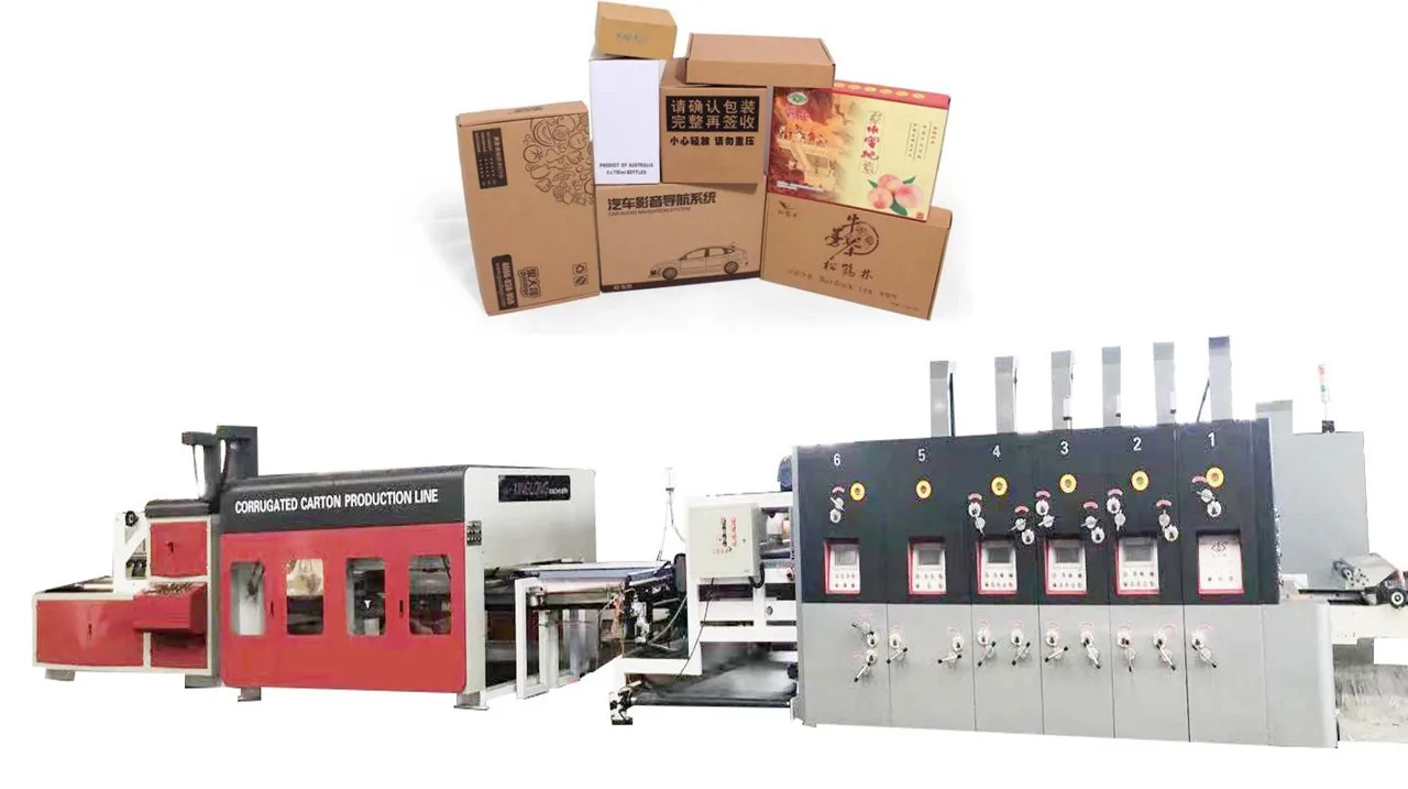 Carton Box Making Ffg Fully Automatic Ffg Flexo Folder Gluer Corrugated ...