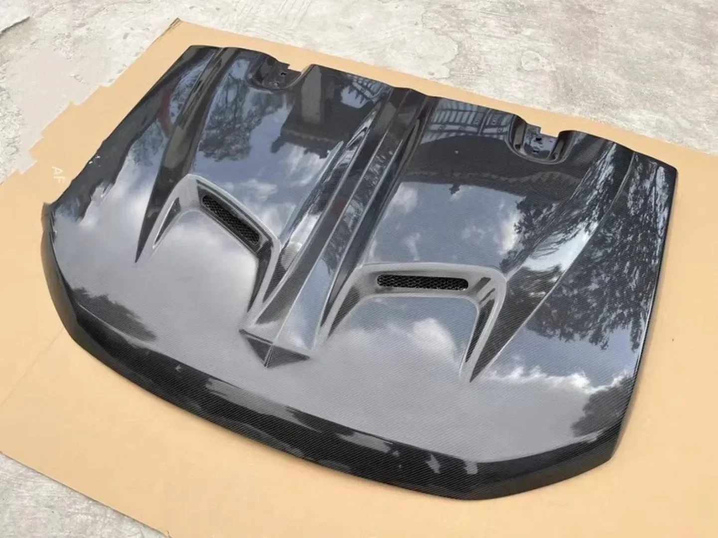 Carbon Fiber Body Kit Engine Hood For Baic Bj40 Bj40l 2014-21 Convert ...
