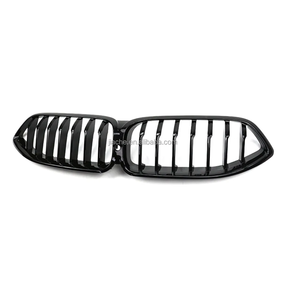 Abs Front Bumper Single Line Grille Racing Grill Frame For Bmw 8 Series ...
