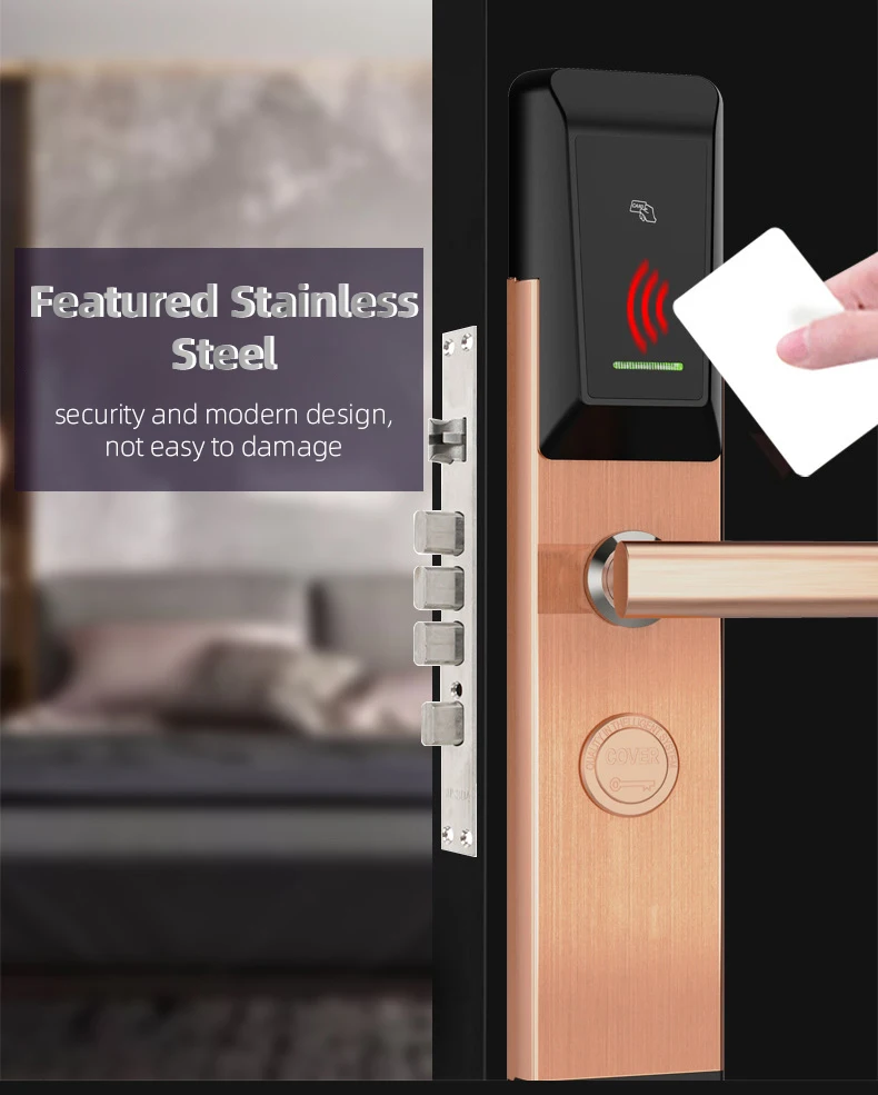 Kadonio High Security Smart Hotel Door Lock with RFID