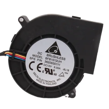 New Delta 24v 48v Dc12v 6a Ec Ac 97x97x33mm 9cm 9733 Turbo Blower Warm ...