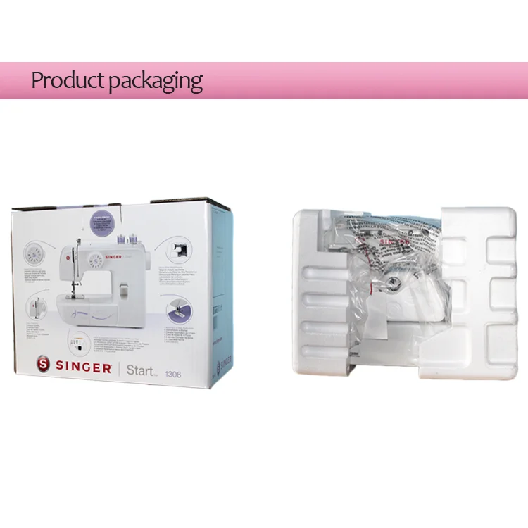 Singer 1306 Sewing Machine Multifunction Domestic Zig Zag Lockstitch ...