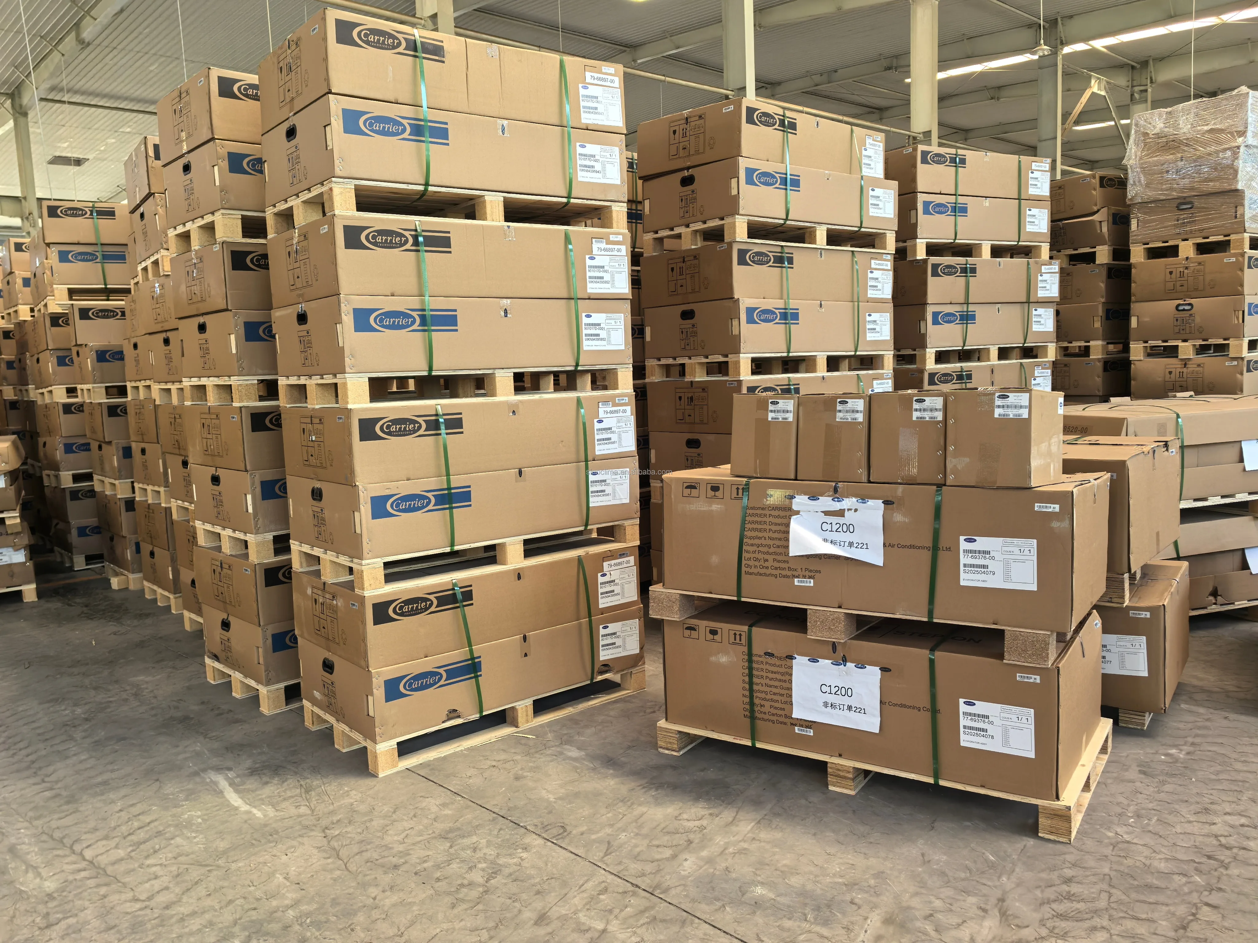 Carrier X4 7500 Self-powered Combined Semi-trailer Refrigeration Units ...