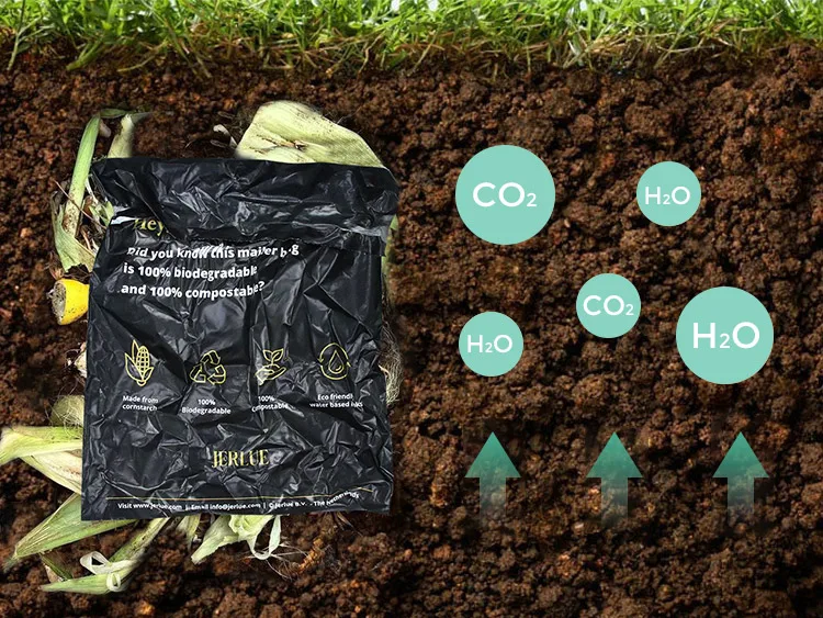 Custom Eco Friendly Waterproof Compostable Ziplock Bags