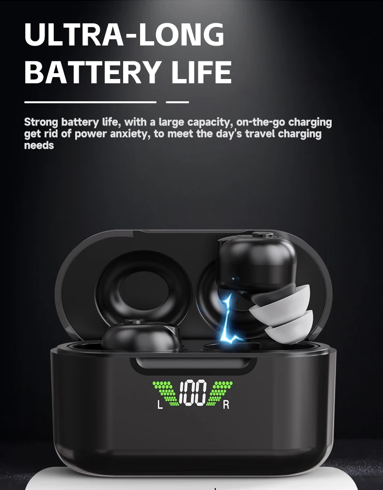 CIC Digital Hearing Aid Receiver with Bluetooth for Seniors