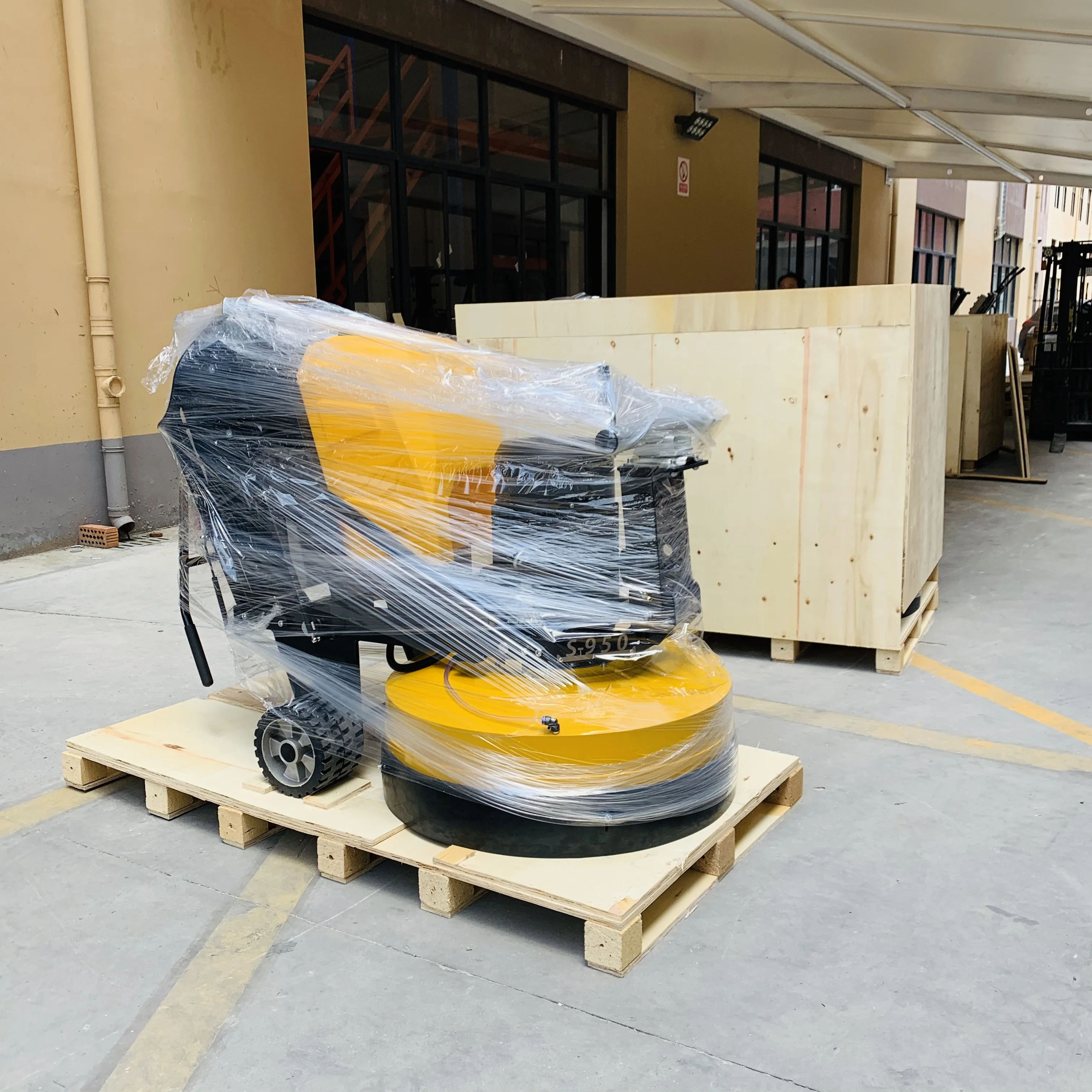 R5 Remote 570mm/22.5" Epoxy Concrete Stone Planetary Grinder And ...