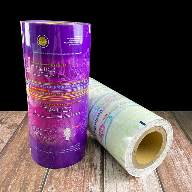 Custom Print Plastic Laminating Transparent Packaging Food Film Roll ...