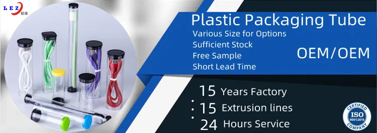 Clear Transparent Plastic Tube PC Packaging Box Cylinder Square Round ...
