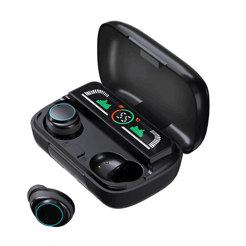 Small Wireless Earbuds Transparent Tws Earbuds Earphones Games True ...