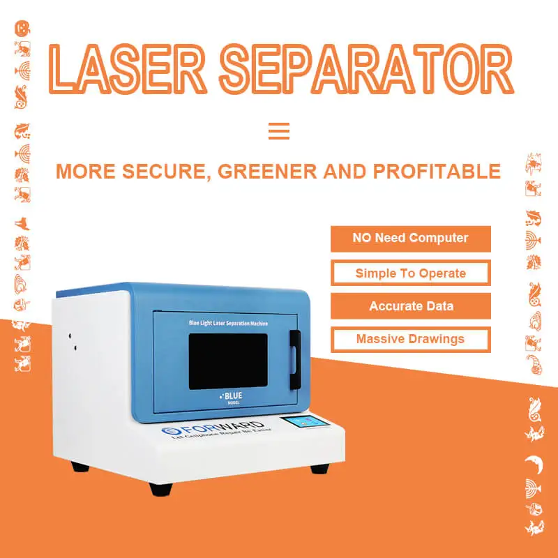 FORWARD Blue Light Laser Phone Back Glass Repair Machine & Fixing ...