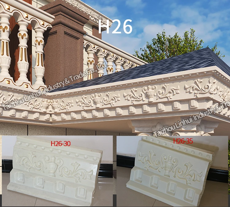 Cast in Place Cornice Construction Moulds - Elegant Eaves