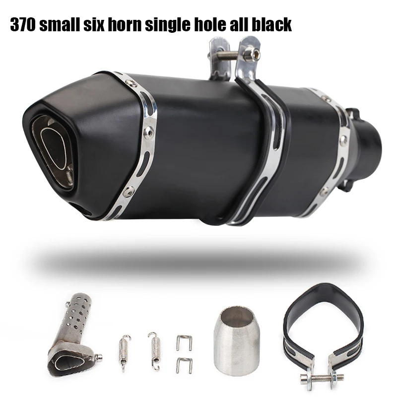 Wholesale Hot Moto Silencer Pipe Inlet Double-outlet Universal ...