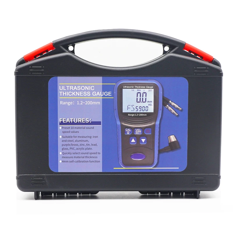 Tecman TM130D Ultrasonic Thickness Gauge - Precision & Custom Support