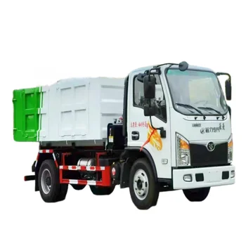 Electric China Side Load Garbage Truck Small Self Loading And Unloading ...