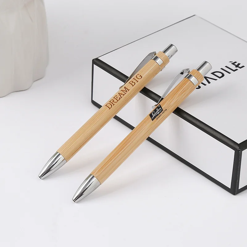 Eco-friendly Bamboo Pens with Custom Logo - Perfect for Promotion
