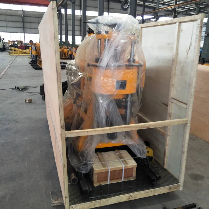 Mining Portable Hydraulic Crawler Drilling Rig - 160m Depth