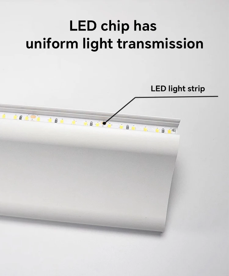 Custom LED Aluminium Profile for Top Ceiling Light Corner