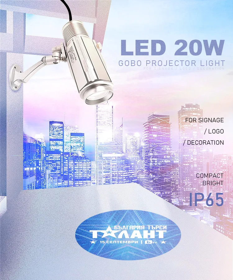 Logo Projection Spotlight Signs Arrow Led Floor Gobo Projector Light ...