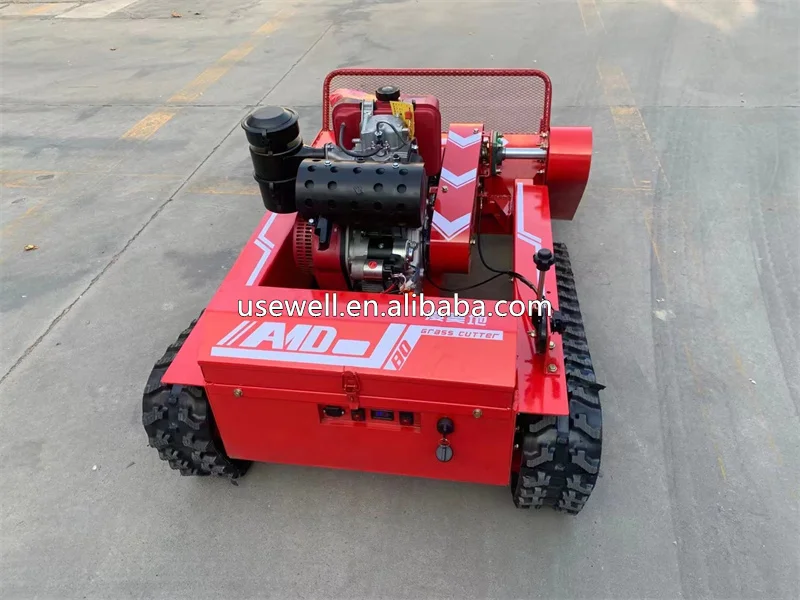 Fully Automatic Remote Control Intelligent Crawler Orchard Grass Smart ...